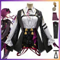 Honkai Star Rail Cosplay Costume Honkai Kafka Wig Hair Harness Cosplay ...