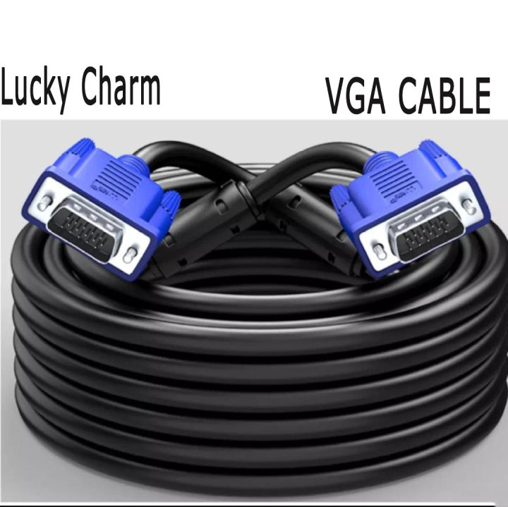 1.5M,3M,5M,10M,15M,20M,30Meters VGA Cable Heavy Duty High Quality Cable | Lazada PH