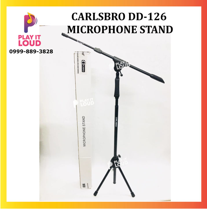 CARLSBRO DD-126 ADJUSTABLE MICROPHONE STAND | Lazada PH