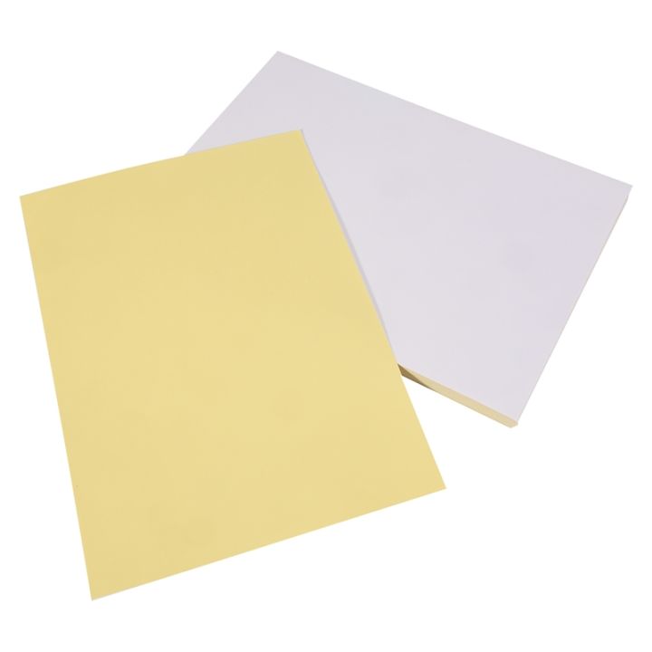 50 Sheets A4 White Self Adhesive Waterproof Sticker Label Paper for ...