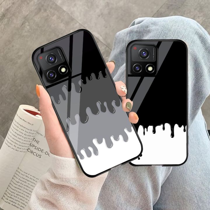 (U492) Case Kaca Vivo Y72 / Y52s - Casing Hp motif cat keren- Softcase ...