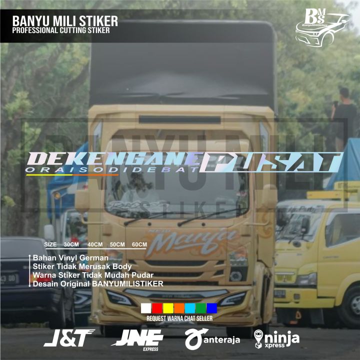 Stiker truk dekengane pusat stiker variasi kaca mobil pickup truk ... Stiker truk dekengane pusat stiker variasi kaca mobil pickup truk ...