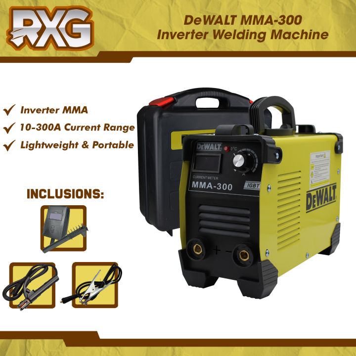DeWALT MMA - 300 / 350 / 400 IGBT Inverter DC ARC Welding Machine ...