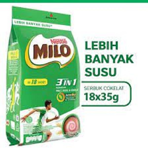 MILO ACTIGEN-E 3IN1 POLYBAG 18X35G | Lazada Indonesia