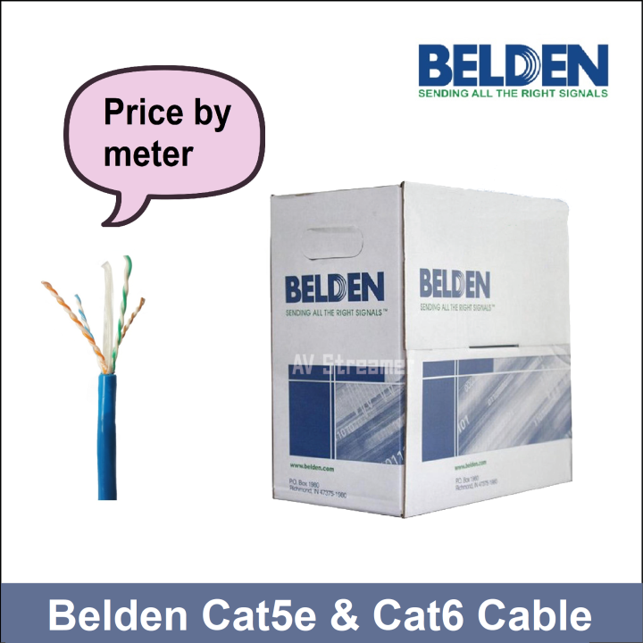 Belden Cat5e Cat6 cable, loose cable | Lazada