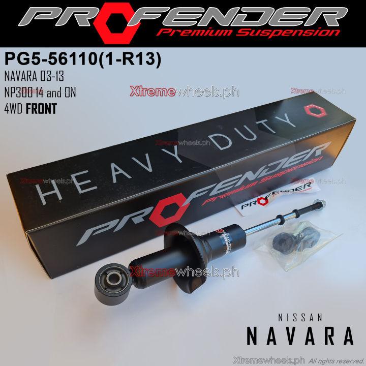 NISSAN NAVARA 2005-2024 FRONT PROFENDER OEM SHOCKS ABSORBER ALL YR ...