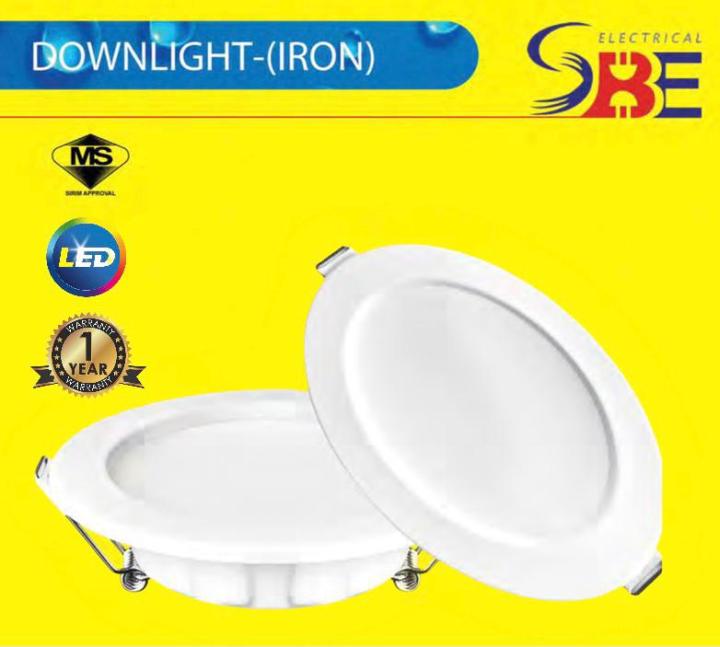LED DOWNLIGHT 6" 18W PANEL PLASTER CEILING LIGHT / BUILD IN DRIVER ...