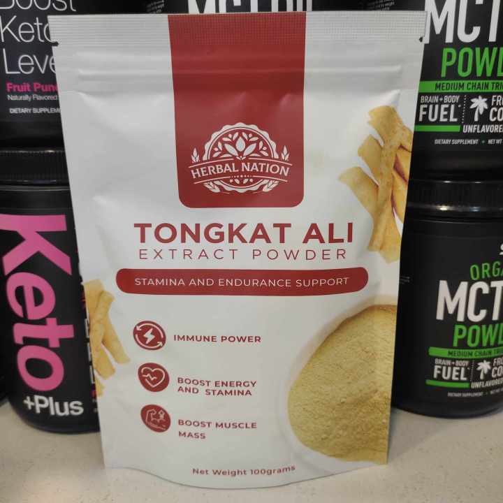 Herbal Nation Tongkat Ali Extract Powder 100g Exp. October 2025 | Lazada PH