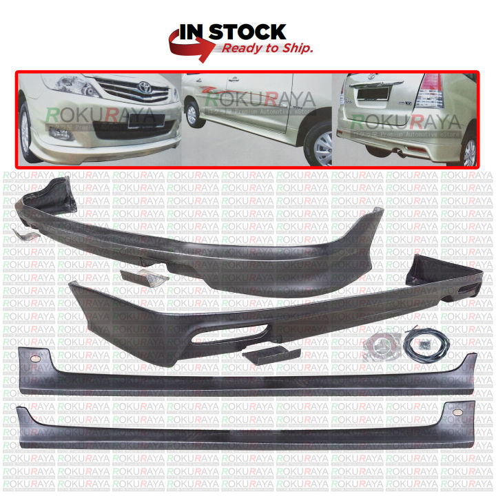 Toyota Innova First Generation (2008 Facelift Model) OEM Style PU Getah ...