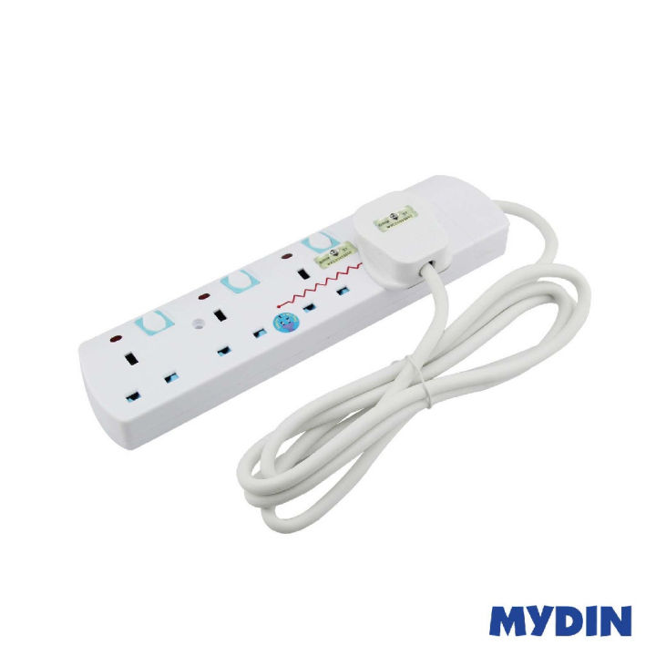 Sonic Trailing Socket (4-gang x 2m) | Lazada