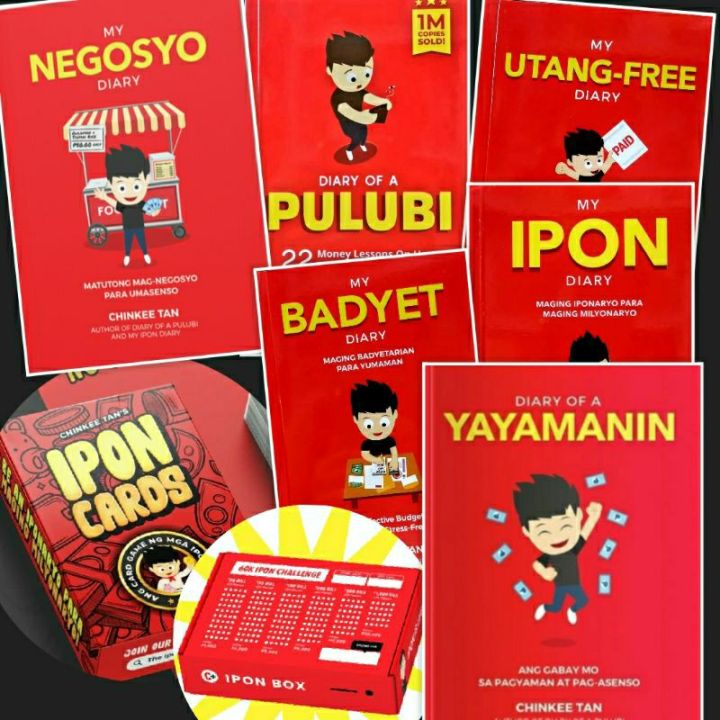 Chinkee Tan's DIARIES ( Negosyo, Ipon, Pulubi, badyet, Utang Free and Ipon box) | Lazada PH