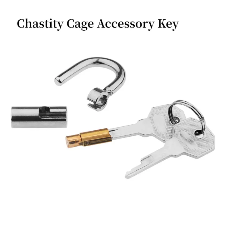 2023 New Chastity Cage Accessories U-Lock Key Cage Chastity Lock ...