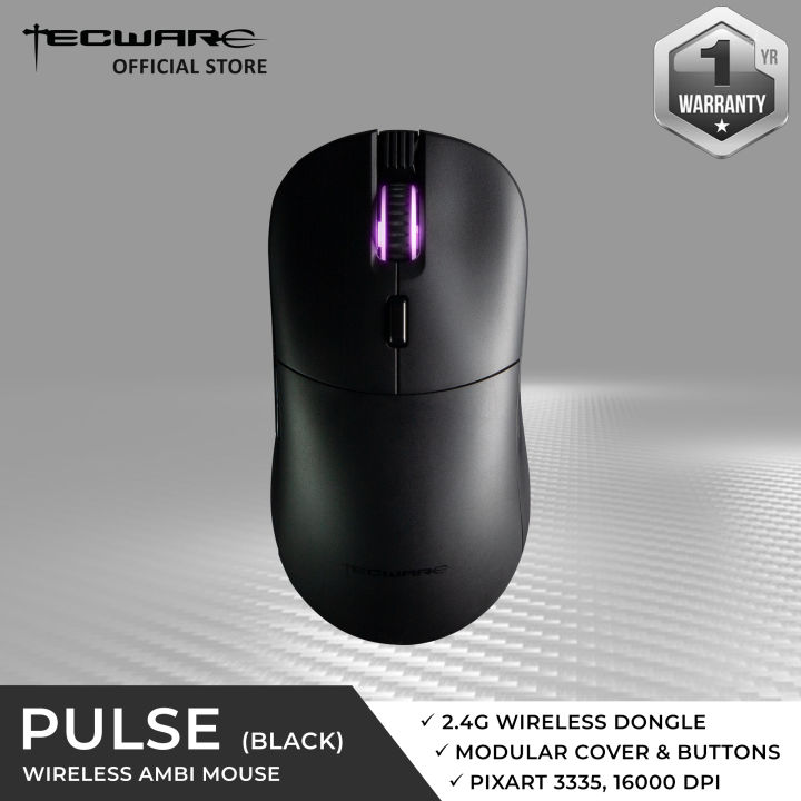 TECWARE PULSE ELITE WIRELESS GAMING MOUSE | Lazada PH