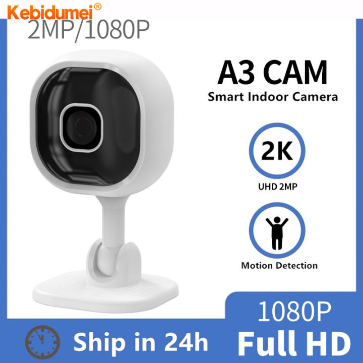 Kebidumei A3 1080P Indoor Security Camera Mini Surveillance IP Cam ...
