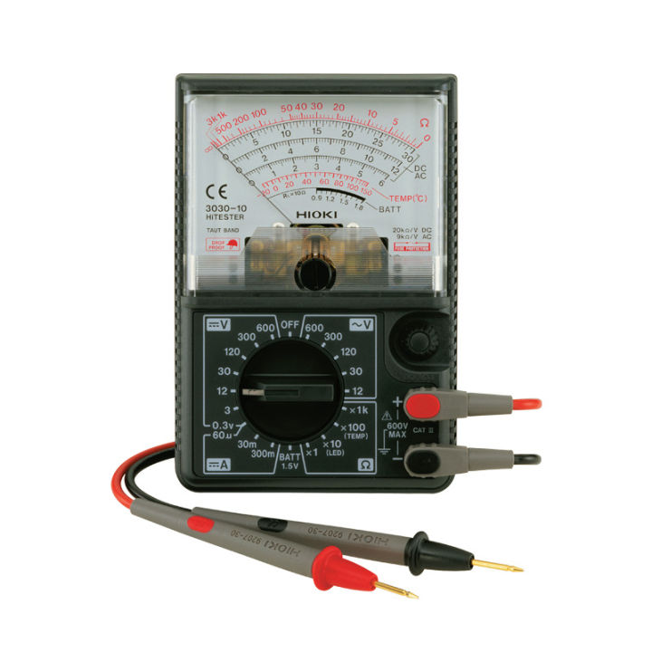 New Japanese HIOKI 3030-10 pointer analog multimeter for voltage and resistance measurement ...