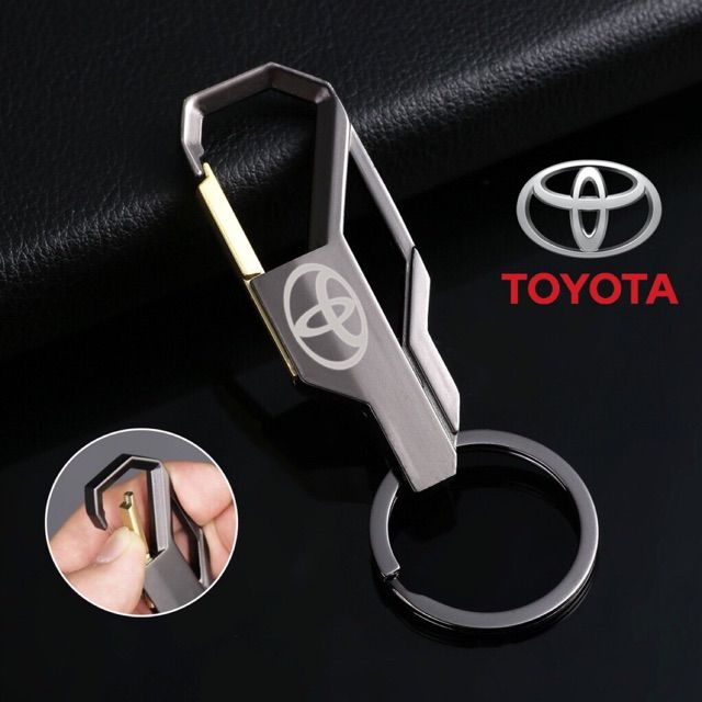 Toyota Motorcycle Car Keychain Men's Creative Alloy Metal Keyring ...