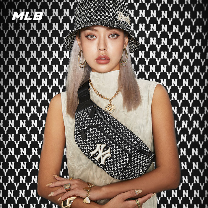 New ของแท้ 💯% MLB NEW YORK YANKEES /กระเป๋าสะพายข้าง/กระเป๋าผู้หญิง/กระเป๋าคาดอก | Lazada.co.th