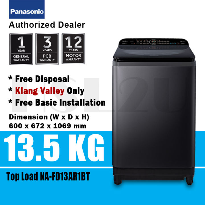 [DELIVERY+INSTALLATION @ KLANG VALLEY] Panasonic 13.5kg NA-FD13AR1BT ...