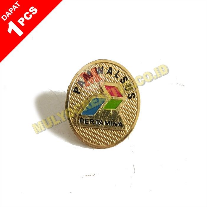 Pin Pamwalsus Pertamina Pin Bros Pamwalsus Model Oval / 1pcs | Lazada ...