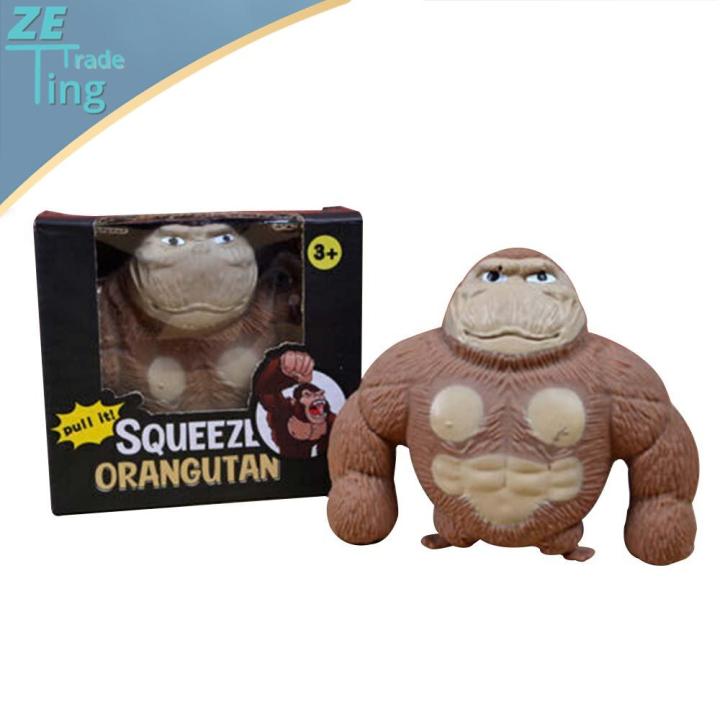 Tik Tok Hot Gorilla Pinching Toy Pull It Decompression Toys Ape ...