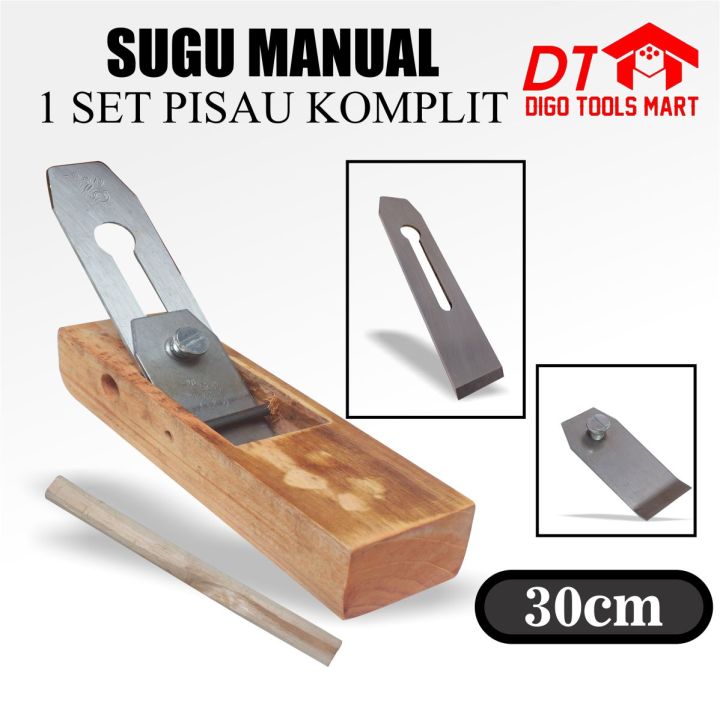 Full Set Paket Komplit Serutan Kayu Mata Pisau Rangkap Sugu 30cm ...
