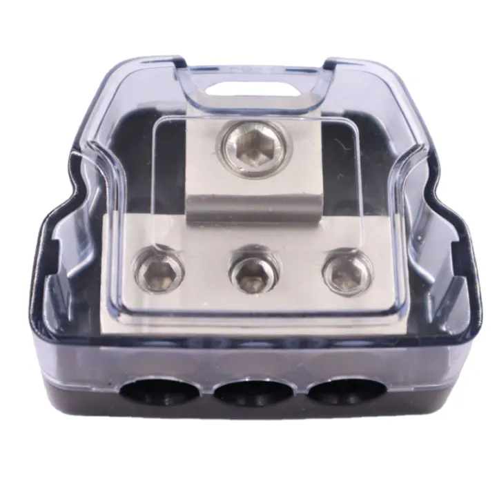 【Flash Sale】 Car Audio Power Distribution Block 3 Way Wire Distribution ...