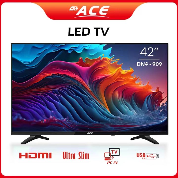 ACE 42" LED TV 909 FULL HD Frameless Flat screen LED TV | Lazada PH
