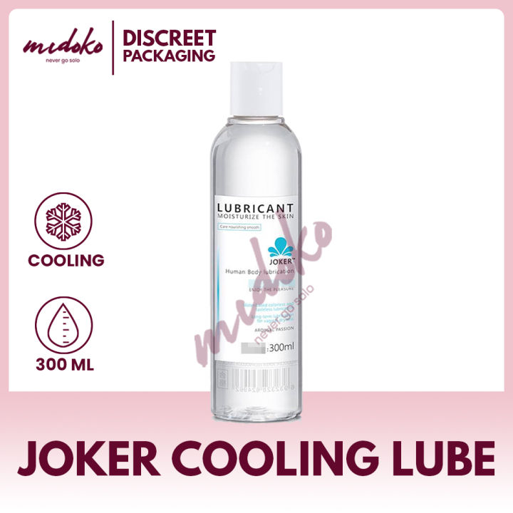 Midoko Joker 300ml Smooth Blue Water Based Sex Lubricant For Anal and Vaginal Lube Sex Toy ...