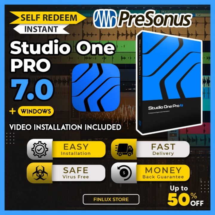 [SELF REDEEM] PreSonus Studio One Pro v7.0 Latest Update 2025 Lifetime ...