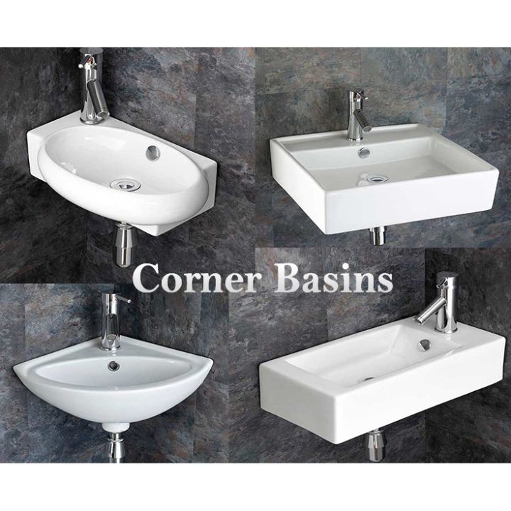Corner Basin Wall hung / Ceramic Corner wash basin / Wall hung Basin ...