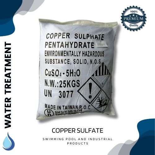 COPPER SULFATE 25KG Pool algaecide | Lazada PH