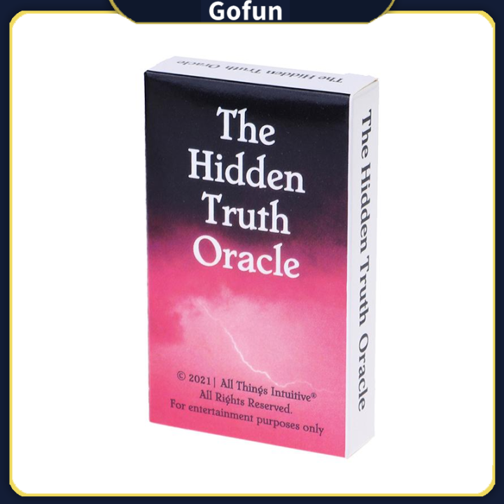 ไพ่ยิปซี ไพ่ทาโรต์ (พร้อมส่ง🇹🇭) New 78 Deck the hidden truth oracle ...