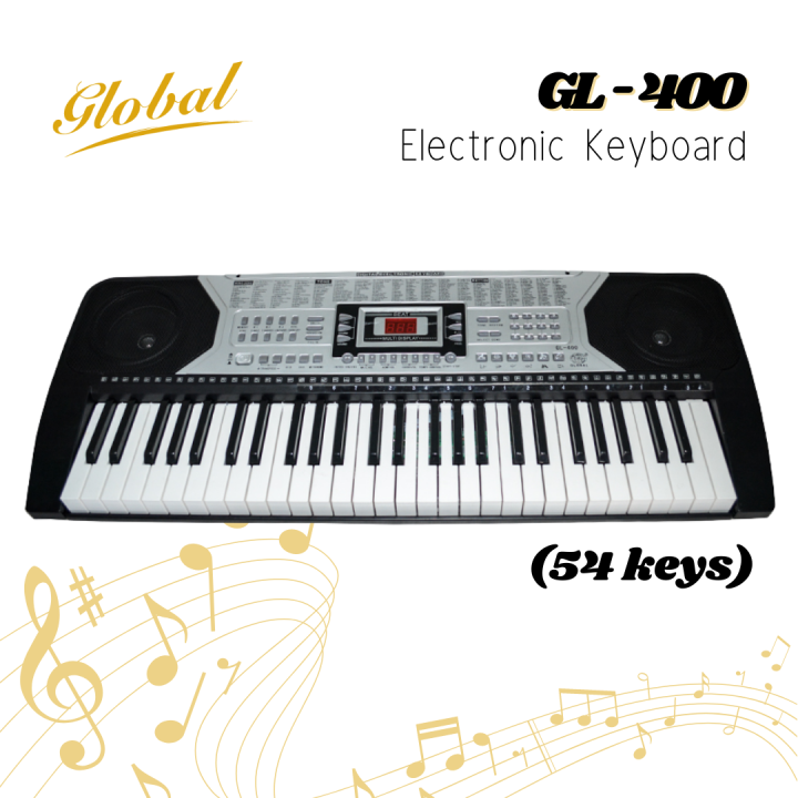 Global GL-400 54 Key Electronic Keyboard | Lazada PH