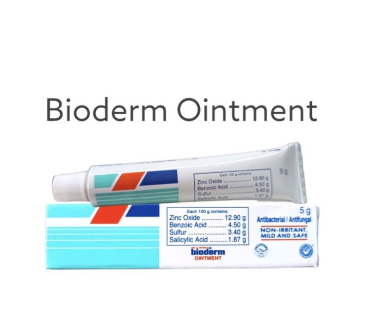 BIODERM (Ointment Cream) Antibacterial / Antifungal 5g | Lazada PH