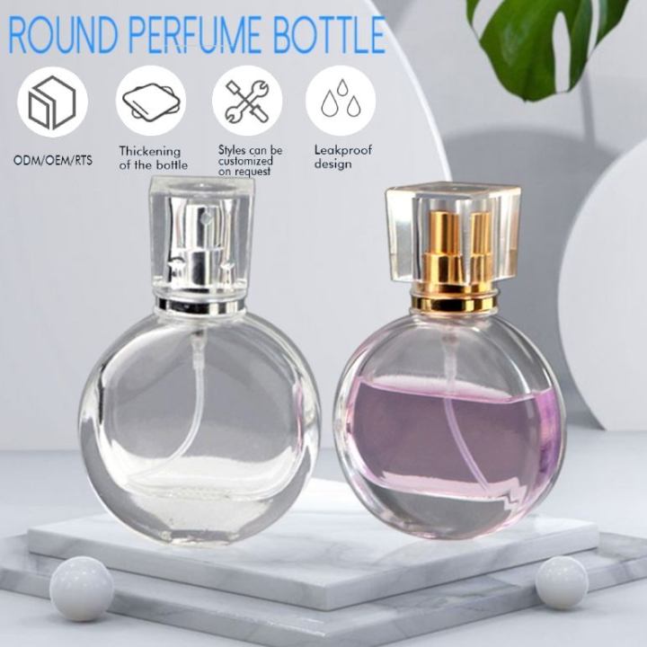 Perfume Glass Bottles 30ml Acrylic Lid Perfume Dispensing Spray Bottle ...