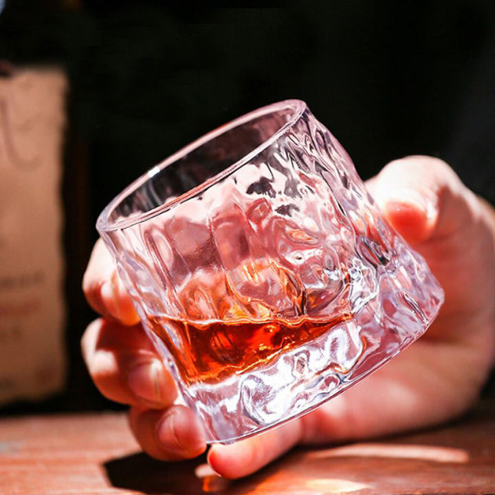 MERKATO Rotating Crystal Roulette Glass, wine glass, wine champagne ...