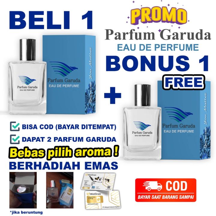 Cod Beli 1 Bonus 1 Buy 1 Get 1 Parfum Garuda Original Indonesia ...