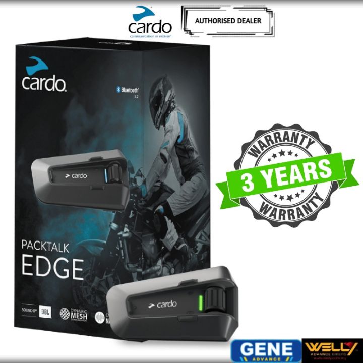 Cardo Packtalk Edge Communication System | Lazada
