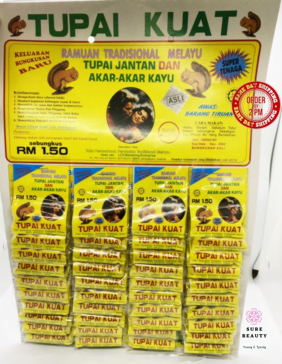 Tupai Kuat Kuning Asli Ramuan Tradisional Melayu | Lazada