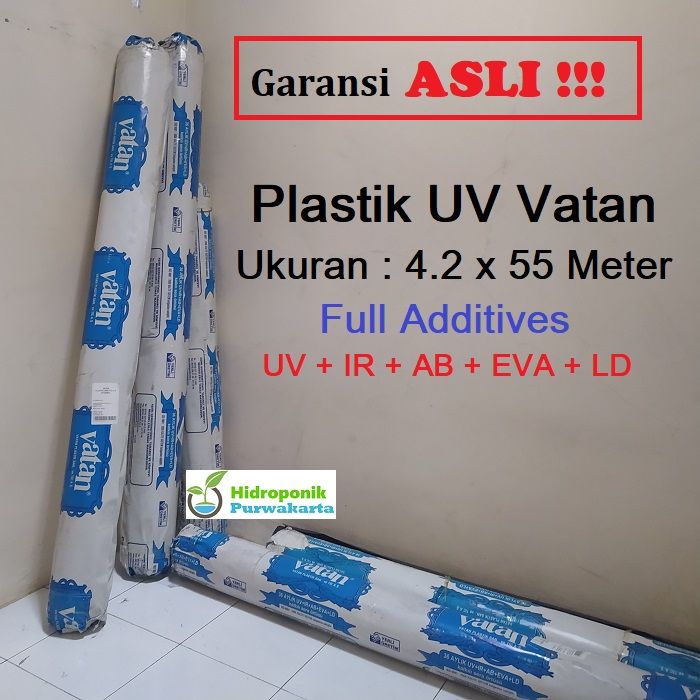 Plastik UV Vatan Roll Lebar 4 Meter 200 Mikron 14 Persen Full Additive ...