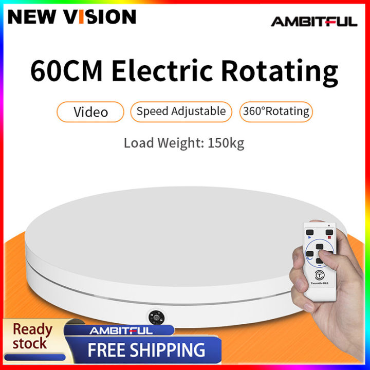 White 60cm 360 Degree 3D Remote Control Adjustable Speed Direction ...