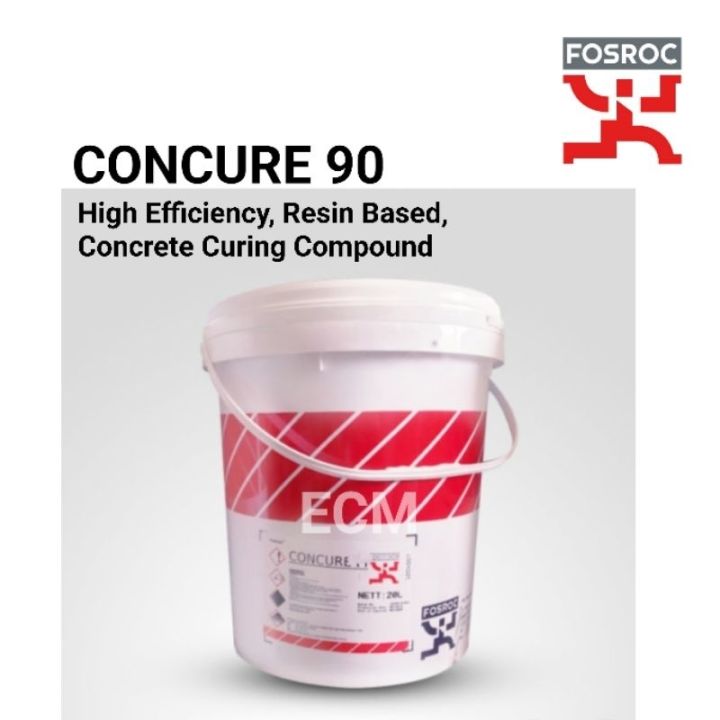 FOSROC CONCURE 90 (20L) High quality, Resin based, Concrete Curing ...