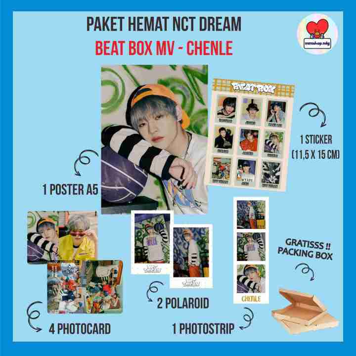 PAKET HEMAT KPOP NCT DREAM BEAT BOX UNOFFICIAL - FANKIT NCT DREAM BEAT ...