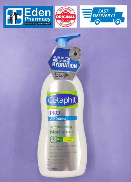 Cetaphil Pro AD Derma Skin Restoring ( Restoraderm ) Body Moisturizer ...