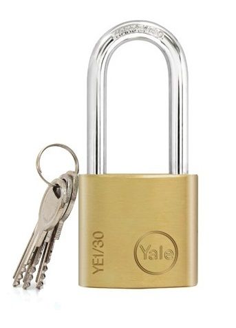 Yale Essential Long Shackle Solid Brass Padlock 30mm | Lazada PH