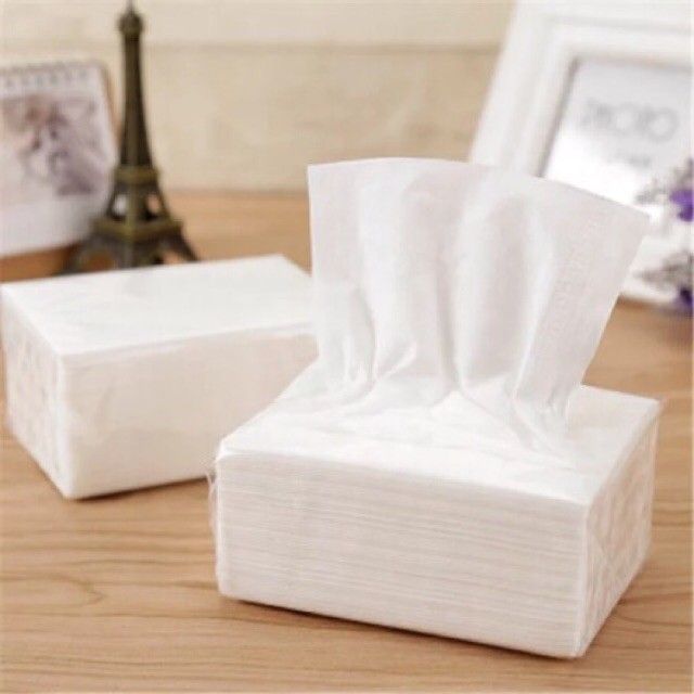 PLAIN WHITE FACIAL TISSUE PACK 1PCS | Lazada PH