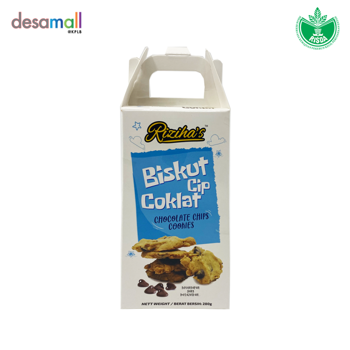 RIZIHA'S Biskut Cip Coklat (280g) | Lazada