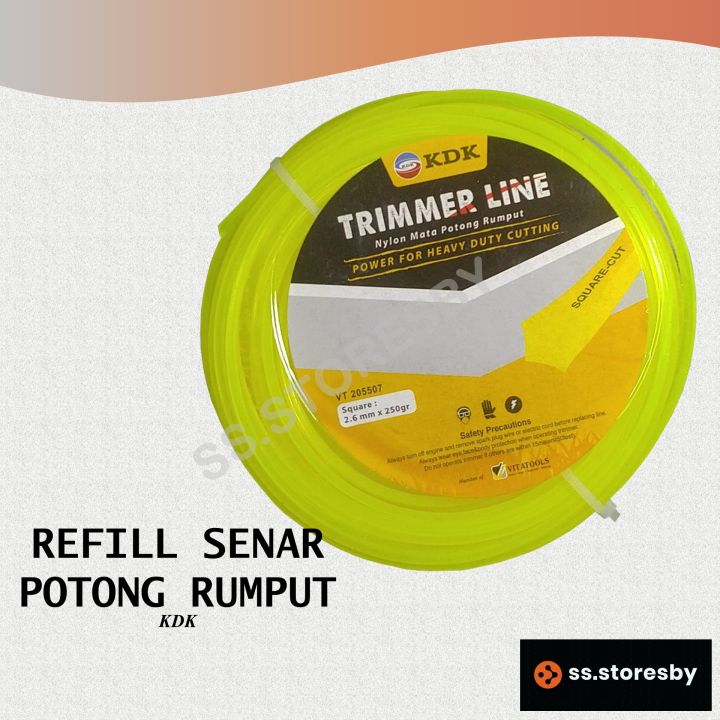 KDK TALI SENAR POTONG RUMPUT SENAR MESIN POTONG RUMPUT GENDONG NILON ...