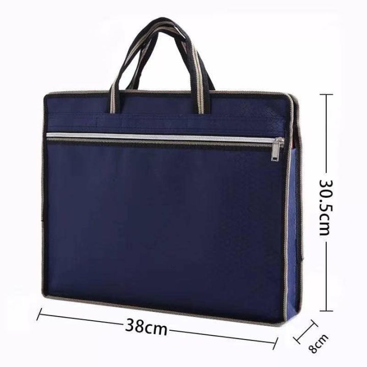 Quality Large Capacity Briefcase Folder Tote Bag Storage Handbag ...