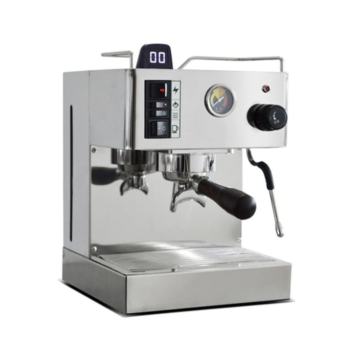 Commercial Em-18-m2 Semi-automatic Coffee Machine Espresso Stainless ...